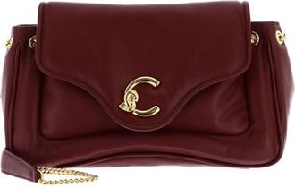 Coccinelle Cuir sac à épaule bandoulière C-Me Fluffy Crossbody Bag Ribes/Ribes framboise