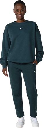 Puma Sweatshirt f&uuml;r Damen, &Uuml;bergro&szlig; (Gr&uuml;n)