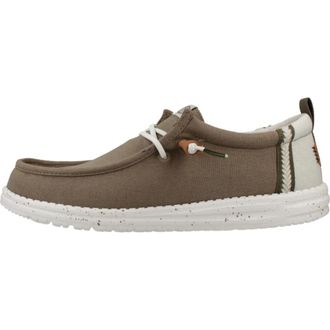 Hey Dude Homme, Chaussures, Vert, Taille: 45 EU Wally Summer Linen