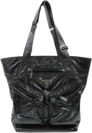 Prada unisex, Pre-owned, Noir, Taille: ONE Size Sac fourre-tout Vintage Pre-owned
