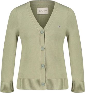 GANT Damen Strickjacke aus Baumwolle