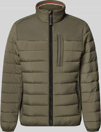 Tom Tailor Regular Fit Steppjacke mit seitlichen Stretcheins&auml;tzen
