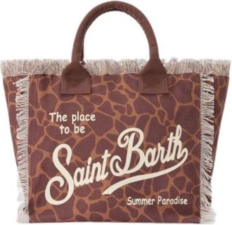 Saint Barth Femme, Sacs, Brun, Taille: ONE Size Vanity Tote