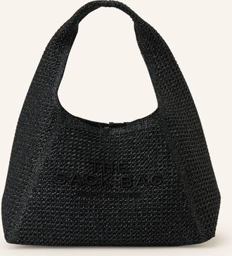 Marc Jacobs Beuteltasche The Crochet Sack Bag schwarz