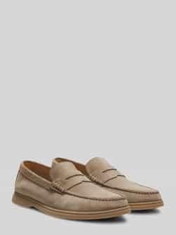HUGO BOSS Loafer aus Rindvelours