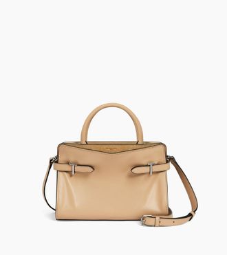 Le Tanneur Sac &agrave; main moyen mod&egrave;le Emie en cuir lisse et nubuck