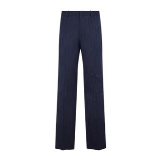 Off-white Shibori Jacquard Slim Pant - - Trousers - Herren - Blau - XL