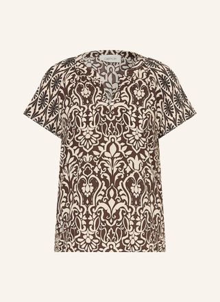 Cartoon Cartoon Blusenshirt braun