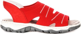 Rieker Damen, Schuhe, Rot, 41 EUGr&ouml;&szlig;e