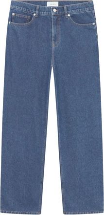 Les Deux Homme, Jeans, Bleu, Taille: W33 Roi Washed Jeans