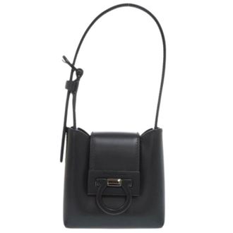 Ferragamo Pre-owned Cuir sacs-ports-paule - Femme - Pre-owned - Noir - Taille: ONE Size