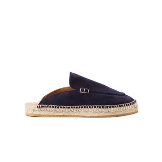 Scarosso Belen Blaue Wildleder-Espadrilles - - Shoes - Damen - Blau - 38 EU