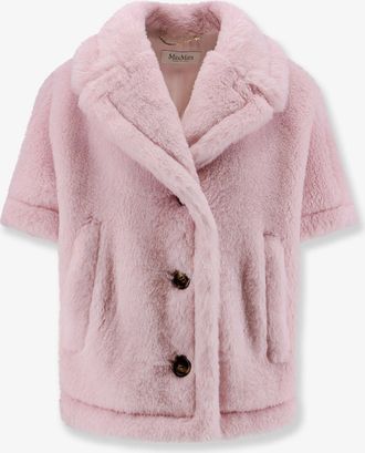 Max Mara Mxacorvino1 alpaca and virgin wool fur cape - MAX MARA - gender_Woman