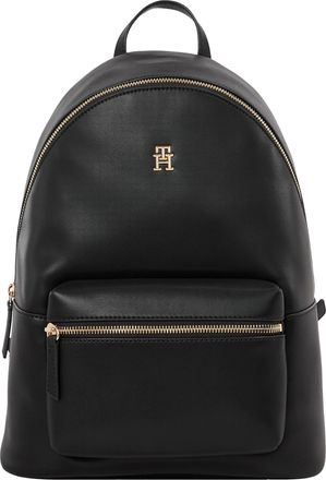 Tommy Hilfiger Damen Rucksack Logotape Elegant, Schwarz (Black), Einheitsgröße