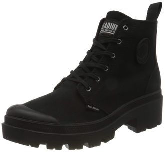 Palladium Damen Pallabase Twill Boots, Schwarz, 43 EU