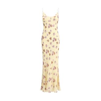 Self Portrait Femme, Robes, Multicolore, Taille: 34 FR Robe Florale en Georgette avec Strass