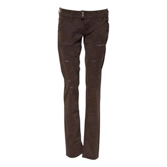 Cycle Low Waist Skinny Denim - - Jeans - Damen - Braun - W30