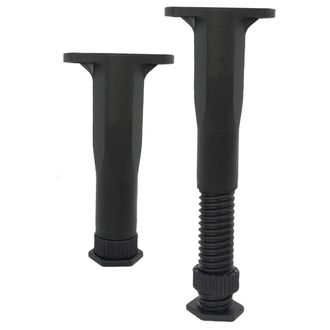 DOITOOL 2stücke Bettstützbeine Verstellbar Höhe Bettbeine Ersatzbettbeine Bettrahmenstützbein Bettrahmenstütze Bettrahmenbeine Verstellbare Bettbeine Bettersa