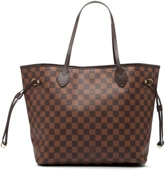 Louis Vuitton Shopper - Damier Ebene Neverfull MM - Gr. unisize - in Braun - f&uuml;r Damen