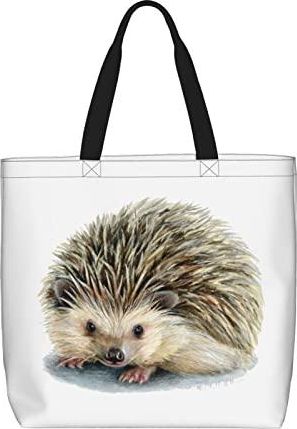 Generic Sac De Courses H&eacute;risson Sac Enfant Pliable Personnaliser Sacs En Toile, Pour Burea, Tous Les Jours, Voyage, Femmes