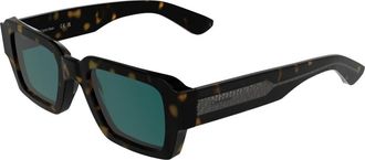 Calvin Klein Homme, Accessoires, Brun, Taille: 50 MM Modified Rectangle Lunettes de soleil