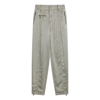 Burberry Lyocell Denim Jeans - - Trousers - Damen - Gr&uuml;n - XS