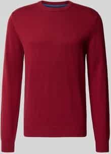 Christian Berg Regular Fit Strickpullover aus Baumwoll-Woll-Mix