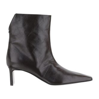 Khaite Ona Lackleder-Stiefeletten - - Shoes - Damen - Braun - 40 EU