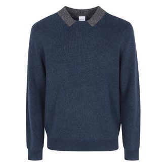 Paul Smith Round-Neck Strickwaren - - Knitwear - Herren - Blau - S