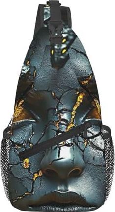 Generic Sac &agrave; bandouli&egrave;re en forme de serpent tridimensionnel - Sac &agrave; dos de voyage pour homme - Sac &agrave; dos de randonn&eacute;e