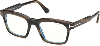 Tom Ford unisex, Accessoires, Brun, Taille: 51 MM Optical Frame