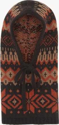 Kujten Cagoule cachemire, 6 fils - Cagoule Sybel Jacquard