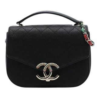 Chanel Pre-owned Vintage Flap Crossbody - - Pre-owned - Damen - Schwarzk - ONE SIZE