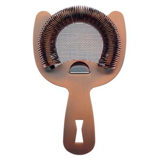 Barfly Feinmaschiges Federsieb, antikes Kupfer