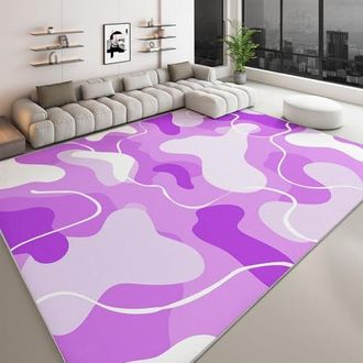 Generic Tapis Imprim&eacute; Antid&eacute;rapant 140 x 200 cm, Tapis Minimaliste Camouflage Militaire &Eacute;l&eacute;gant pour Adolescent Gar&ccedil;on Fille Adulte - Paillasson pour Salon Ch