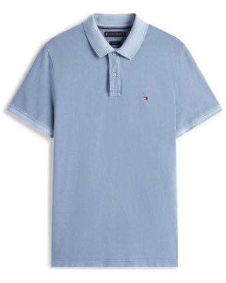 Tommy Hilfiger Poloshirt aus gewaschenem Baumwoll-Piqu&eacute;, Regular Fit in