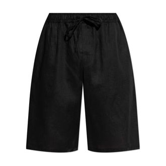 Dolce & Gabbana Leinen Bermuda-Shorts - - Shorts - Herren - Schwarzk - L