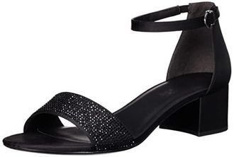 Tamaris Sandales à talons pour femme 1-1-28201-39, Black Glam, 37 EU