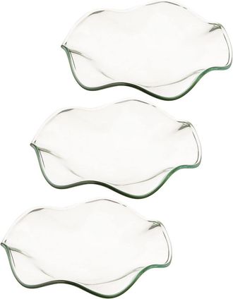 BESPORTBLE ROMISBABA Glasschalen f&uuml;r &Ouml;lw&auml;rmer 3 St&uuml;ck Transparente Hitzebest&auml;ndige Wachsw&auml;rmerschalen mit Gratfreien Kanten f&uuml;r &Auml;therische &Ouml;le und Duftwachs 120m