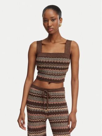 Guess Top G6GR15 Z0643 Braun Regular Fit