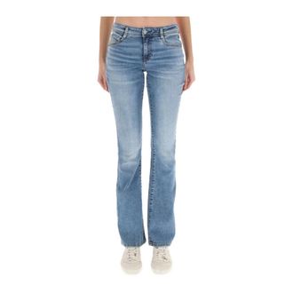 Diesel High-Waist Wide-Leg Utility Denimhose - - Jeans - Damen - Blau - W29