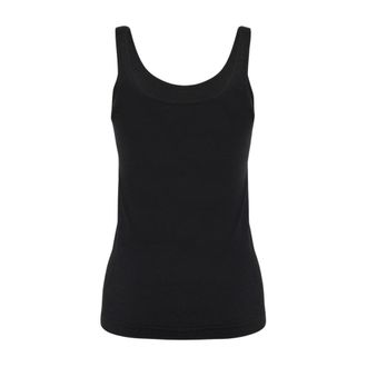 Wolford Reine Merinowolle Top &Auml;rmellos - - Tops - Damen - Schwarzk - XS