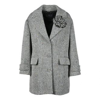 Ermanno Scervino Einreiher-Mantel - - Coats - Damen - Grau - XS