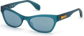 adidas Femme, Accessoires, Bleu, Taille: 54 MM Or0010 88Q Lunettes de soleil