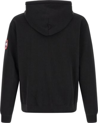 Canada Goose Mens Black Cotton Sweatshirt Clothing