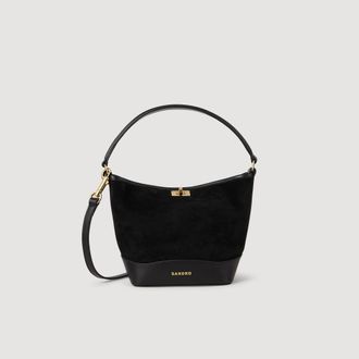 Sandro Mini-Tasche Tango aus Wildleder