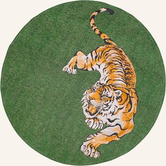 Louis De Poortere Louis De Poortere Teppich Pop Tiger gruen