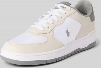 Polo Ralph Lauren Low Top Sneaker aus Leder-Mix Modell MASTERS