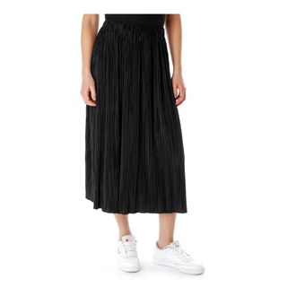 Samsøe & Samsøe Femme, Jupes, Noir, Taille: 36 FR Jupe Midi Plissée