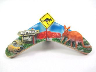 Generic Australien Magnet Souvenir Bomerang K&auml;nguru Ayers Rock Schnabeltier (A71)